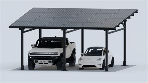 Chiko Maximo 185 Solar Carport 14 Car Options