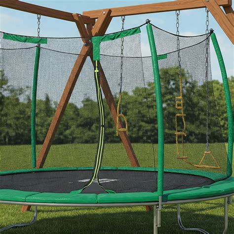 Swing Set With Trampoline 10 Best Combo Playsets For Ultimate Backyard