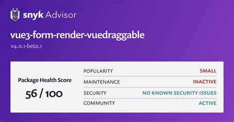 Vue3 Form Render Vuedraggable Npm Package Snyk