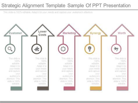 Strategic Alignment Template Sample Of Ppt Presentation Graphics Presentation Background For