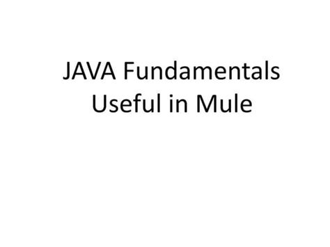 Introduction To Java Pptx Programming Languages Computing