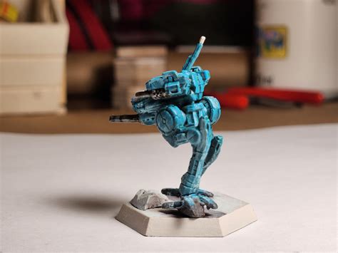 First Mini Done Falling In Love With The Locust Model R Battletech
