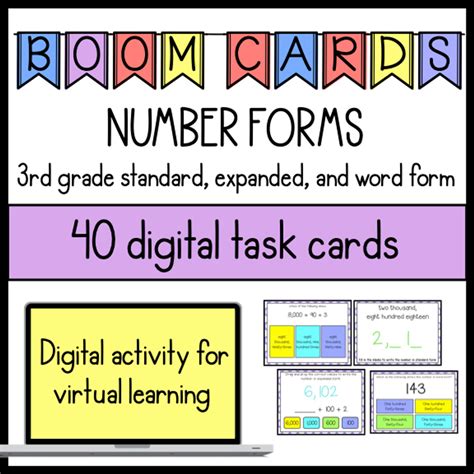 Standard Form 3rd Grade Number Forms 3rd Grade Standard Form Word Form Expanded Form