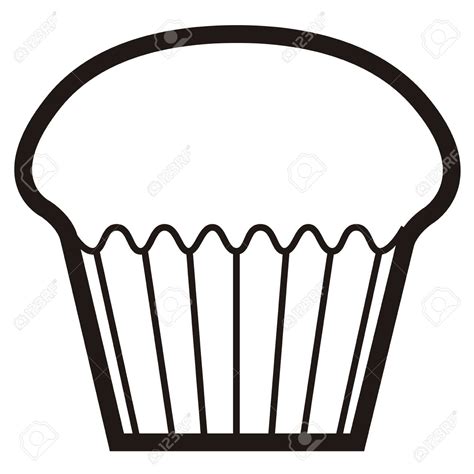 Muffin Clipart Black And White 10 Free Cliparts Download Images On