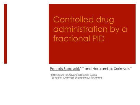 Amiodarone Administration Ppt