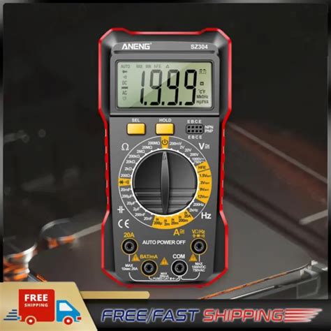 Digital Multimeter Auto Ranging Voltage Detector Electrical Tools Red £10 67 Picclick Uk