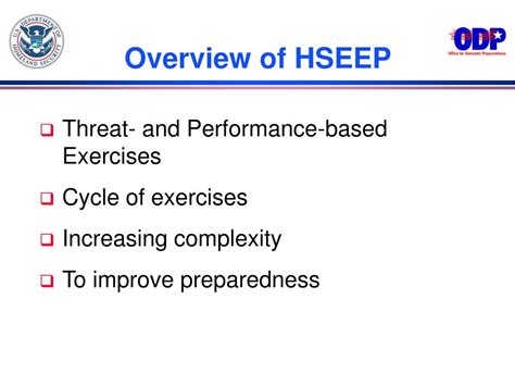 PPT HSEEP Exercise Evaluation And Improvement PowerPoint Presentation ID