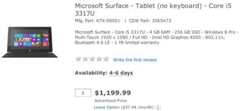 Microsoft S GB Surface Pro Shows Up In The US