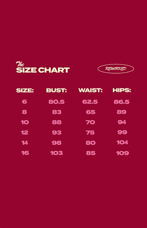 reworked size chart seeingdouble