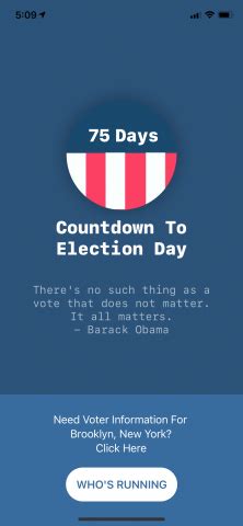 Election Day IOS App Made With SwiftUI Swift SwiftUI IOS Adafruit Industries Makers