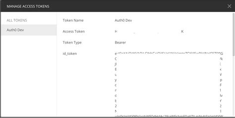 Copy Id Token From Manage Access Tokens Help Hub Postman Community