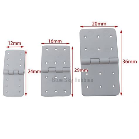 Hinges Aontoky Nylon Hinges For S 25 Pcs Pinned Hinges Model Aircraft