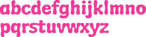 MyFonts Bubble Typefaces