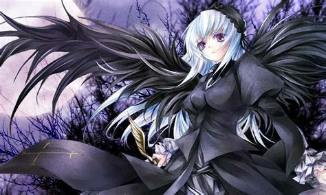 Anime Vampire Girl With Wings