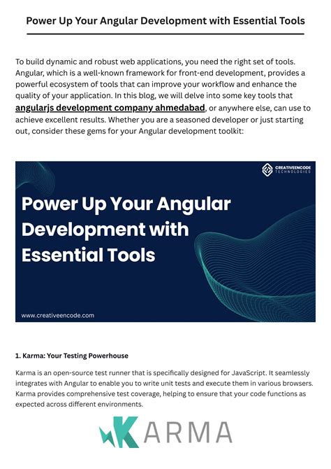 Power Up Your Angular Development With Essential Tools Pdf