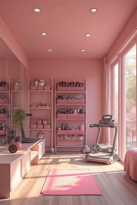 20 Female Home Gym Ideas To Elevate Your Workout Gym Room At Home