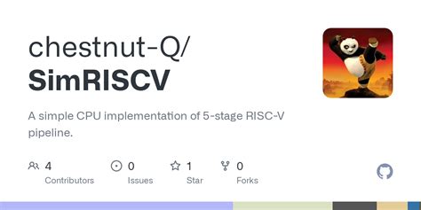 Github Chestnut Qsimriscv A Simple Cpu Implementation Of 5 Stage Risc V Pipeline