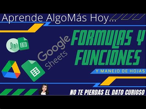 Definición Y Uso De Fórmulas En Hojas De Cálculo