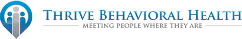 Homepage Thrive Behavioral Health