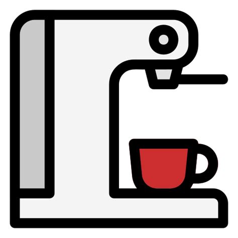 Coffee Maker Generic Outline Color Icon