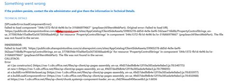 pnp 4 2 3 search webparts are not working all of a suddenly · issue