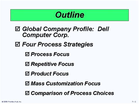 Operations Management Chapter 7 Process Strategy Power Point