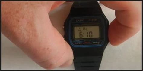 How To Turn Off The Casio Watch Alarm Picked Watch
