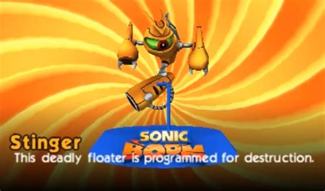 Stinger Sonic Wiki Zone Fandom