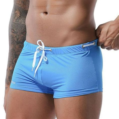Swimsuit Boxer Briefs Swimming Short Men S Swim Shorts Sexy Beach
