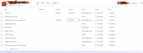 Microsoft Planner Depends On Column Is Not Visible In Grid View