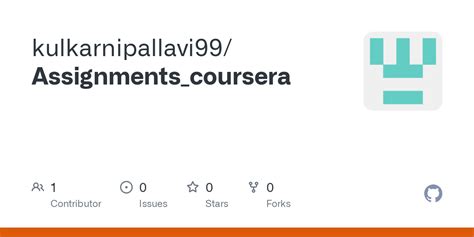 Github Kulkarnipallavi99assignmentscoursera