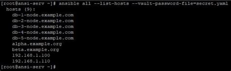 Ansible Inventory How Does Ansible Vault Work With Examples