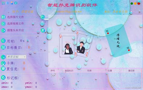 智能扑克牌识别软件Python YOLOv 深度学习模型 清新界面 阿里云开发者社区