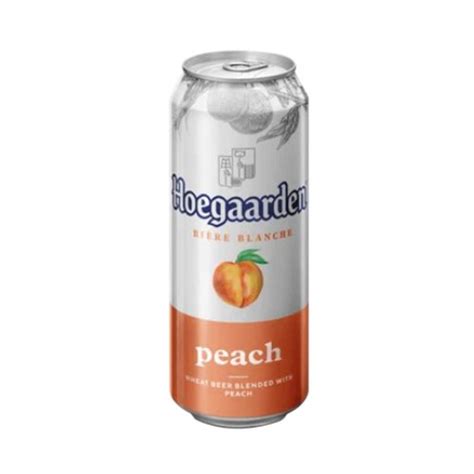 Hoegaarden Peach Beer In Can 500ml Happyhour Ph Fruity Belgian Beer