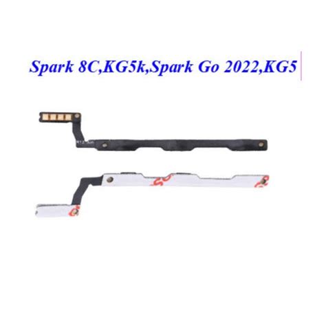 สายแพรชุด ปิด เปิดเครื่อง Pwr On Off Vol Tecno Spark 8c Kg5k Spark Go