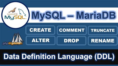 Phpmyadmin Belajar Ddl Untuk Pemula Mysql Mariadb Youtube