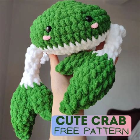 Cuddly Crochet Crab Free Pattern Step By Step All Crafts