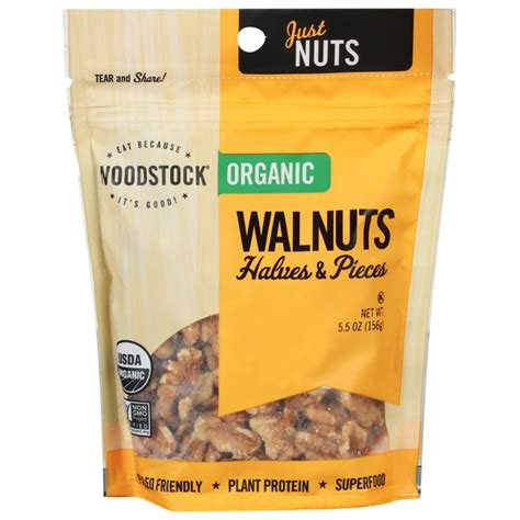 Woodstock Walnuts Organic Halves And Pieces Same Day Delivery Or Pickup