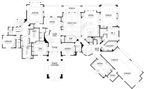 Mansion Floor Plans One Story