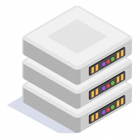 Datacenter Data Server Tower Database Management Storage Icon Download On Iconfinder