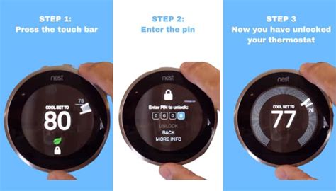 Locking And Unlocking Nest Thermostat Here S What To Do