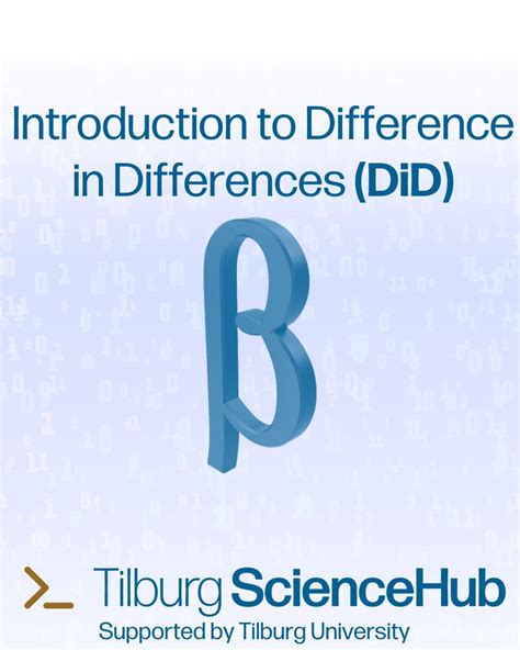 Datascience Causalinference Econometrics Tilburgsciencehub Policyevaluation