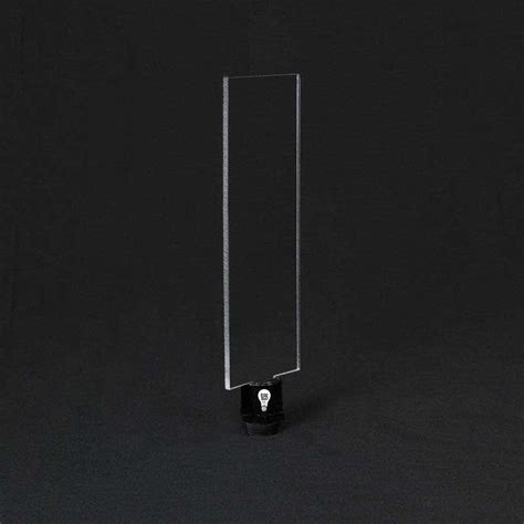 9in Plexiglass Rectangle Smoke Effects And Light Graff Geometrical Shapes