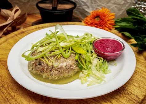 НОВИНКА!!! Холодец с хреном - Ресторан белорусской кухни «Кухмистр»