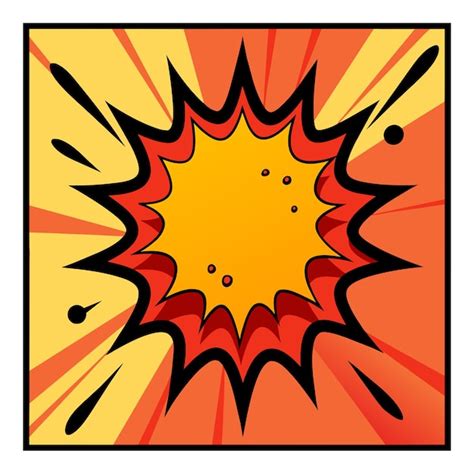 Premium Vector Comic Bam Splash Vector Illustration