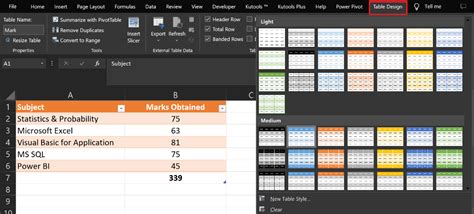 Excel Tables Features Basics Uses Advanced Techniques You Can Apply