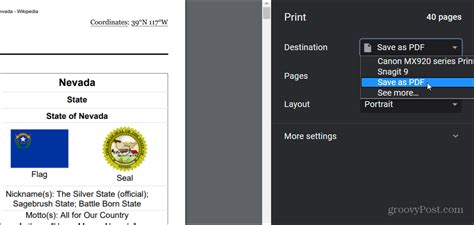 How To Save A Web Page As PDF From Google Chrome