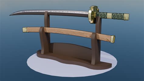 🗡️ Katana Shodai Kitetsu One Piece・ Stl File For 3d Printing・cults