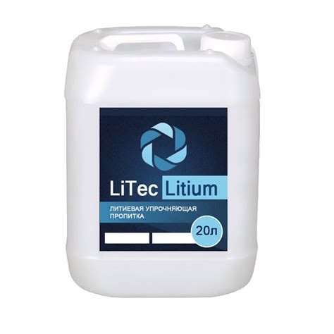Литиевая упрочняющaя пропитка Litec Litium Фиброблок