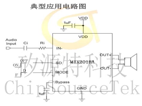 Mix2018a 矽源特科技chipsourcetek 音频功放马达驱动mosfet充电管理锂保触摸ldo升降压ac Dc